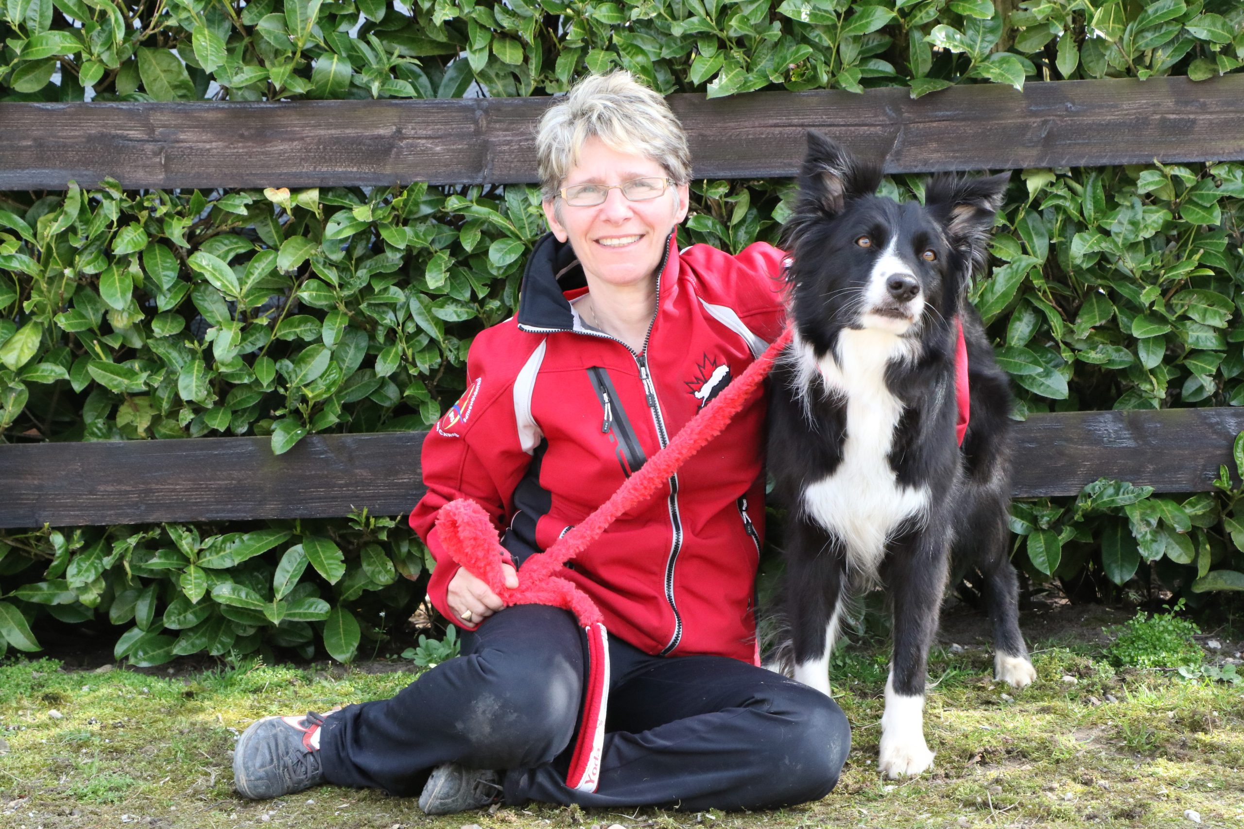 Home page with mask - Distance Divas Dog Agility Training